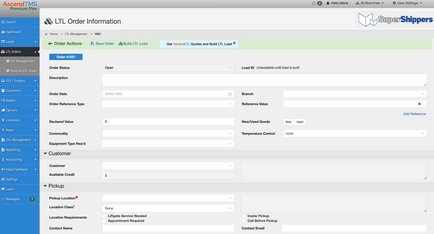AscendLTL - LTL Orders & Management - InMotion Global, Inc