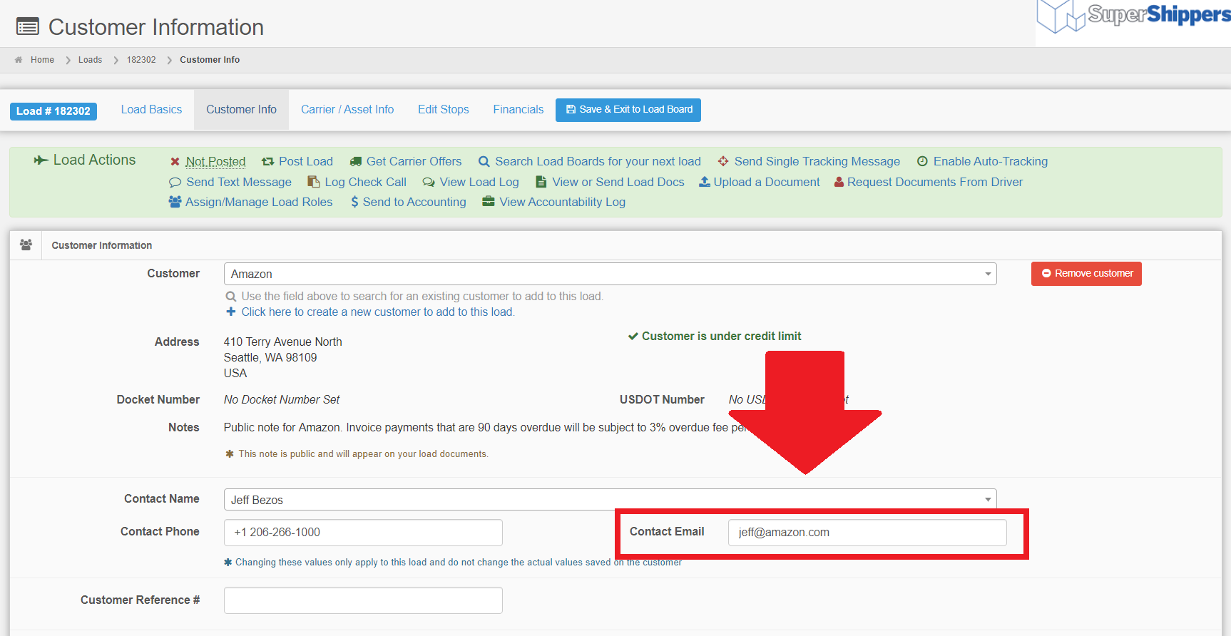 Trucker Tools' Load Track - InMotion Global, Inc